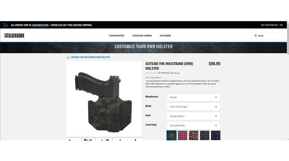 Blackhawk Offers Product Customization - Guns in the News
