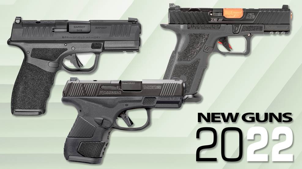 New Red Dot Handguns for 2022 - Guns in the News