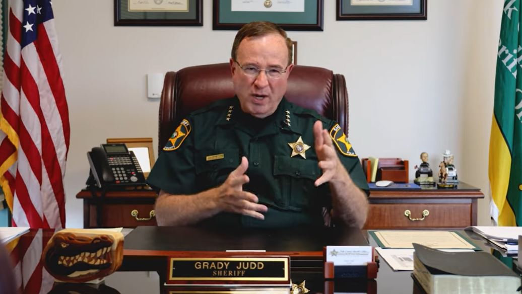 Sheriff Grady Judd: "Shoot Looters Like Grated Cheese!" (Video) - Guns ...